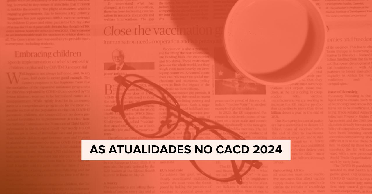 As atualidades no CACD